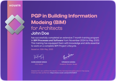 Revit and BIM Online Certification Course | Novatr